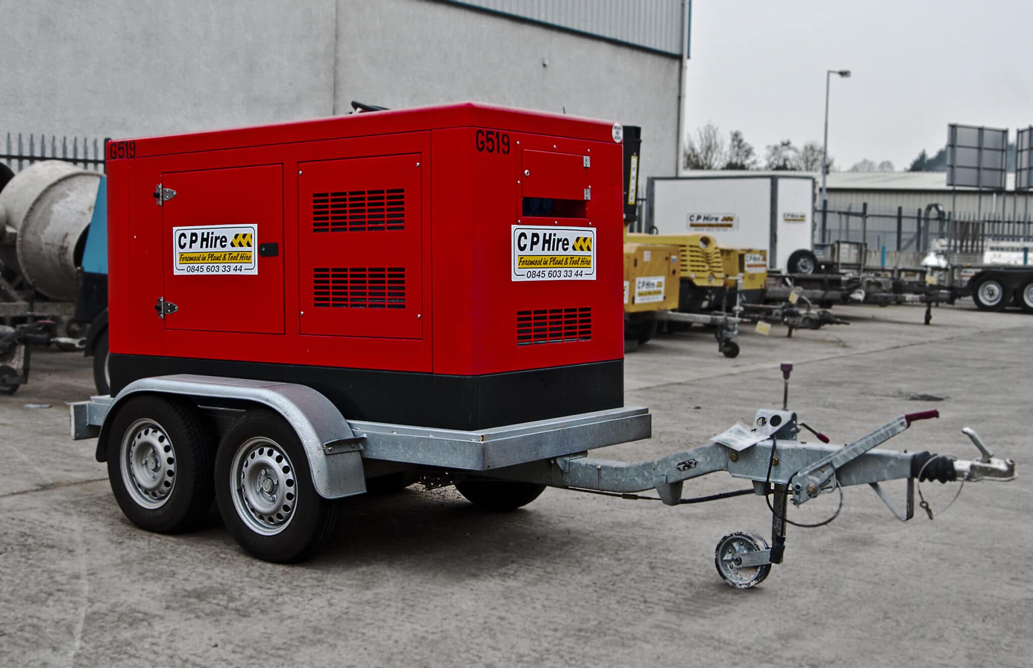 45kVA Silent Generator - CP Hire